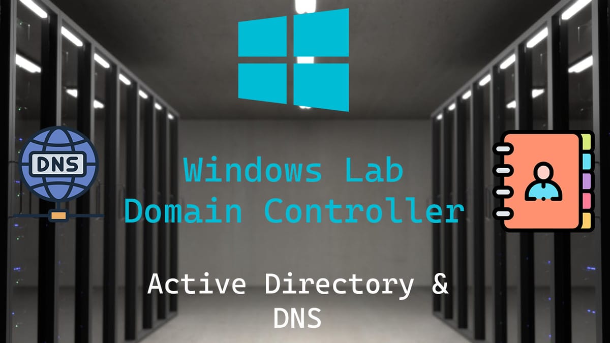 Einen Windows Domain Controller einrichten | Windows Lab #001